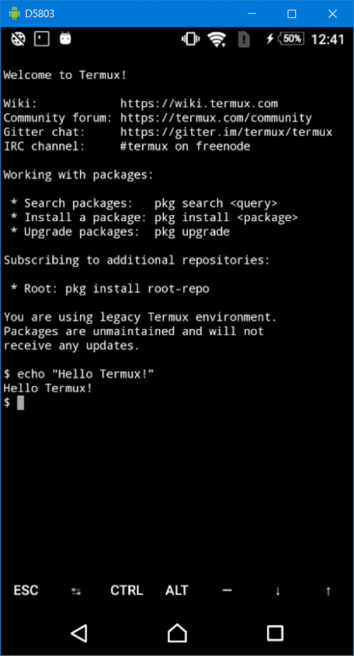 Linux Server On An Android Phone Algeo Calculator 